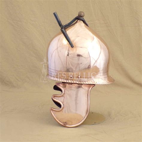 Trident Shaped Crest Holder For Montefortino Helmet Res Bellica