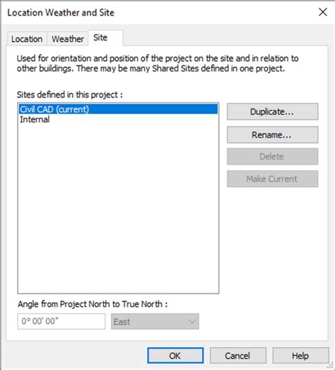Adding Civil Coordinates To Revit Project