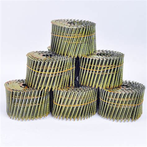 High Quality Factory Collated Screw Ring Helical Shank Wire Coil Nails