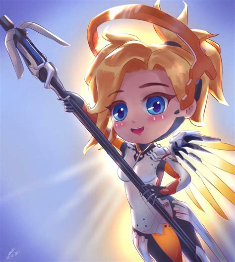 Chibi Mercy By Iamyul On Newgrounds