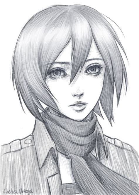 Mikasa Ackerman By Munette On Deviantart Attack On Titan 進撃の巨人