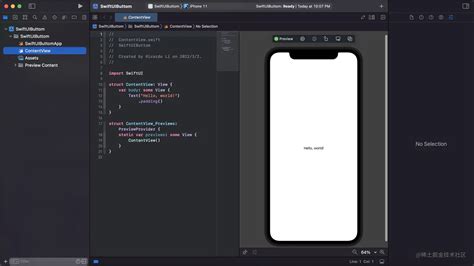 Swiftui极简教程08 Button按钮的使用一起养成写作习惯！这是我参与「掘金日新计划 · 4 月更文挑战」的第 掘金