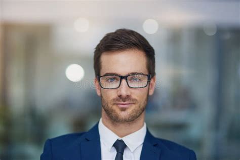 Businessman Portrait And Glasses In Office For Confidence