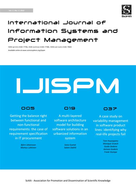 Pdf A Case Study On Variability Management In Software Product Lines Identifying Why Real