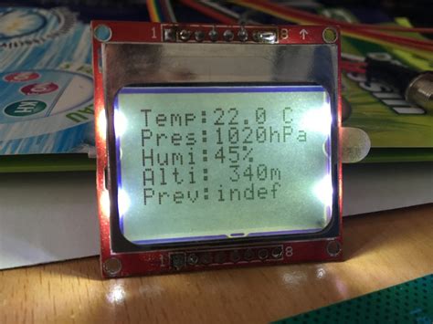 Mini Station Météo Arduino Sla99