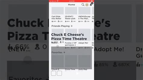 Chuck E Cheese Pizza Time Theater In Roblox Youtube
