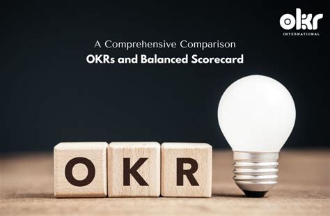 OKRs And Balanced Scorecard A Comprehensive Comparison