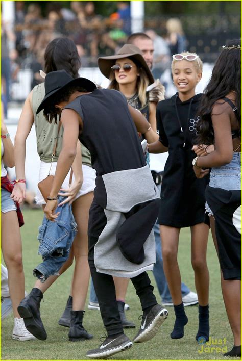 Kendall And Kylie Jenner Hang Out With Willow And Jaden Smith At Coachella
