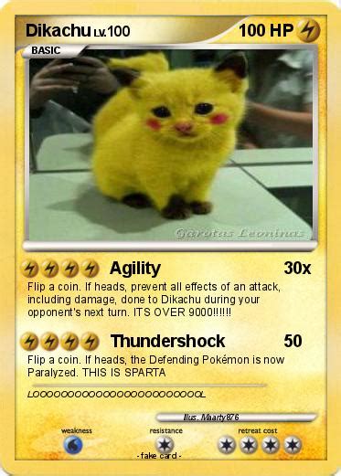 Pokémon Dikachu 2 2 Agility My Pokemon Card