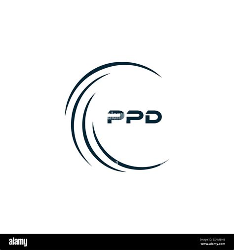 Ppd Logo P P D Design White Ppd Letter Ppd P P D Letter Logo Design