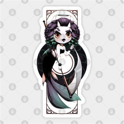 Cute Kawaii Chibi Demon Mermaid Mermaid Sticker Teepublic