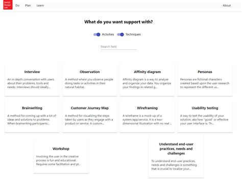 A Method Toolkit For Design And Innovation Hisp Centre