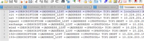 oracle 中 listener ora 、 tnsnames ora、sqlnet ora的区别 大龙挂了，公主在哪 博客园