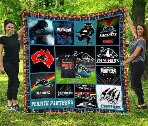 Penrith Panthers Blanket Quilt CH Goamazingstyle
