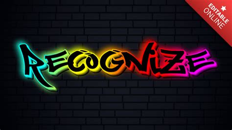 Recognize Text Effect Generator
