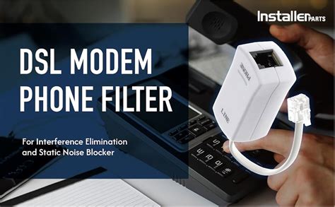 Installerparts Dsl Modem Phone Filter For Interference