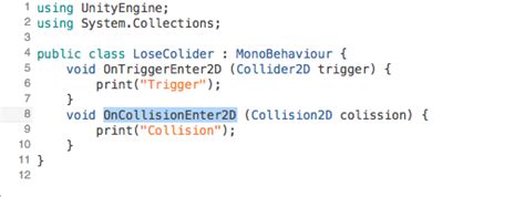 OnTriggerEnter D And OnCollisionEnter D Not Triggering In Console Ask GameDev Tv