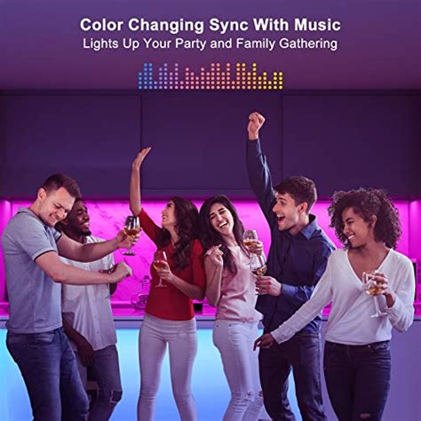 Rgb Led Strip Light Controller With App Music Sync And Ir Remote
