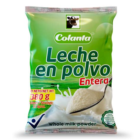 Leche Colanta En Polvo Entera X380 G