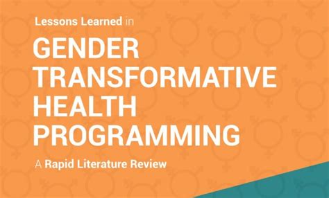 Prevention Collaborative Lessons Learned In Gender Transformative