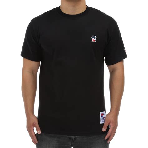 Grizzly X Champion Hardwood Classic Tee Heather Grey New Star