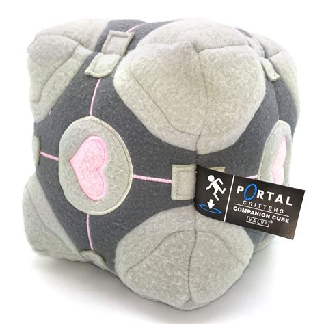 Weighted Companion Cube Plush Glitch Gear