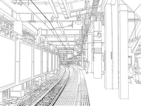 方小孬的相册 背景素材（日本住宅街道，车站，公寓 花瓣网