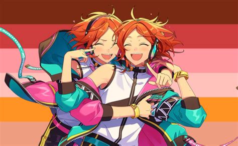 Yes Even Pink Is Ginger — Hinata And Yuta Aoi 2wink From Enstars Are