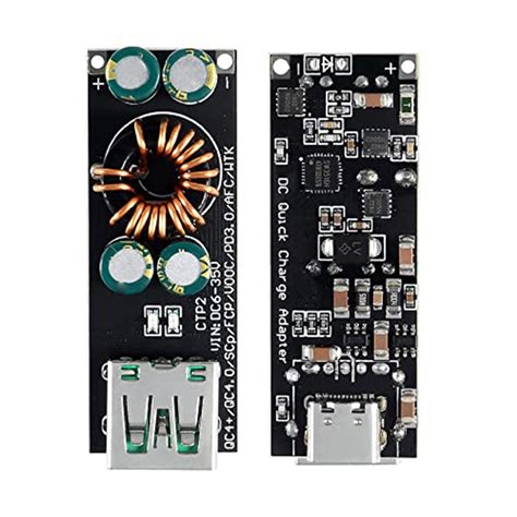 Piece W V DC To USB Type C PD QC Type A QC DC Fast Charge V V Step
