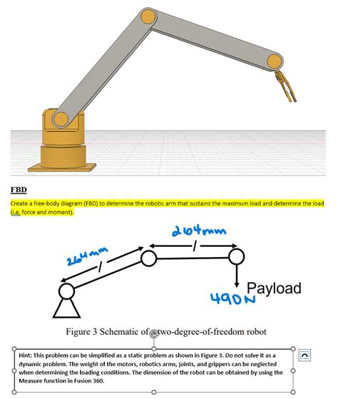 create a free body diagram fbd to determine the