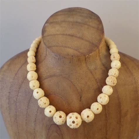 Chinese Carved Bone Etsy