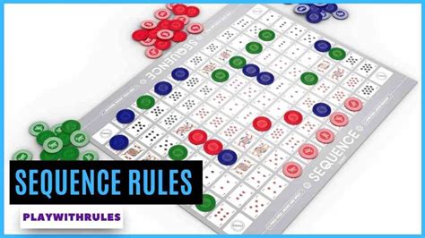 Sequence Rules How To Play Setup Winning