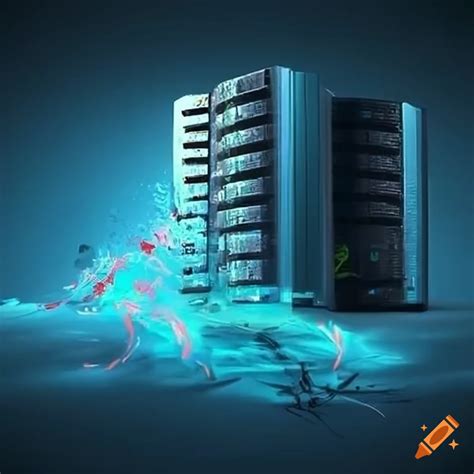 Illustration Of Avoiding Server Crashes On Craiyon