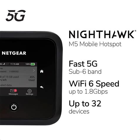Netgear Nighthawk M G Wifi Mobile Hotspot Router Blazing Fast