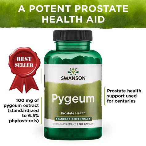 Aelona Pygeum Africanum Prostate Bladder Urinary Tract Health 100 Caps