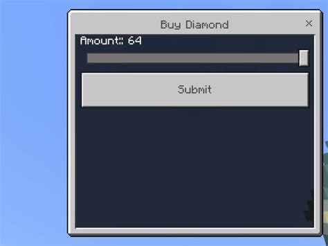 Simple Shop Minecraft Addon