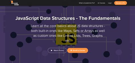 Academind Pro Javascript Data Structures The Fundamentals Tutflix Free Education Community