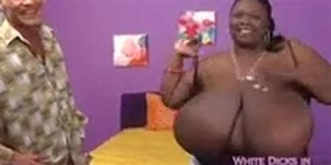 Ole Ugly Big Black Bitch With Ash Underneath Her Tiddays With No Ass