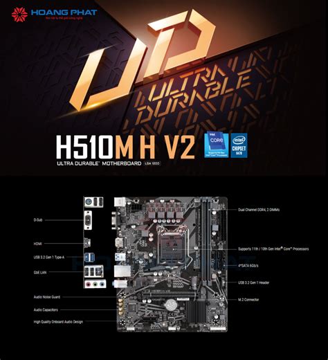 Main Gigabyte H510m H V2 Sk1200