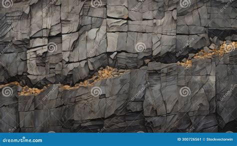 Scenic Basalt Plateau Landscape Royalty Free Illustration