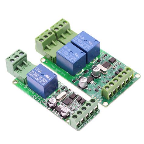 Modbus Rtu 1 Channel 2 Channel 12V Relay Module Switching Input Output