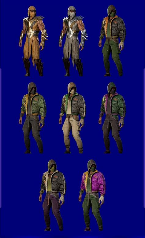 New Skins Quanchi Mileena Kitana And Reptile Mkwarehouse R