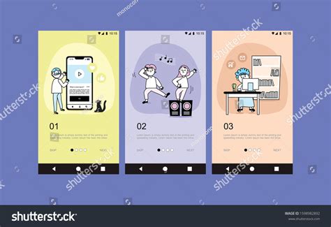 Illustration Onboading Photos And Images And Pictures Shutterstock
