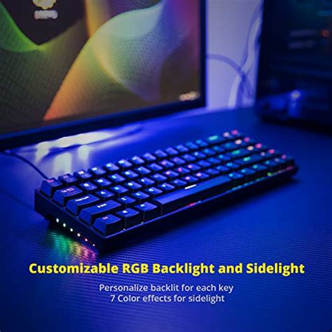 DREVO Calibur V2 TE RGB 60 Wired Mechanical Gaming Keyboard 71 Key Small Compact Work For PC