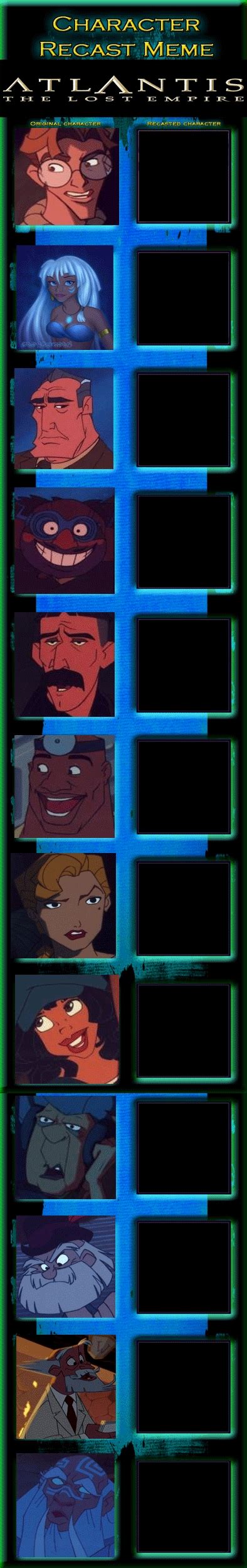 Atlantis The Lost Empire Recast Meme By Jackskellington416 On Deviantart
