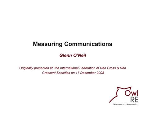 Measuring Communications Pdf Business Business And Finance