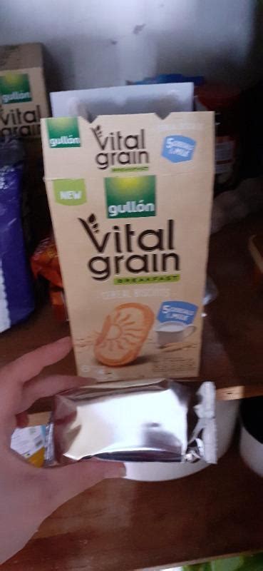 24x Gullón Vital Grain Breakfast Biscuits 5 Cereals And Milk Packs 3 Bo