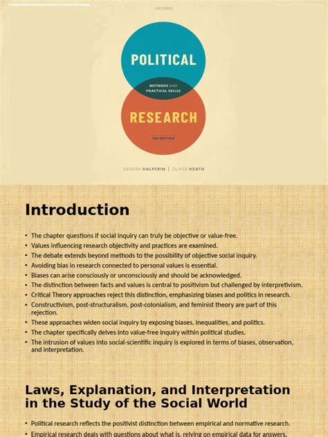 3 Objectivity And Values Pdf Paradigm Science