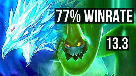 Anivia Vs Zac Mid 1309 77 Winrate Legendary Rank 12 Anivia
