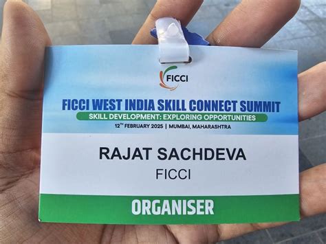 Rajat Sachdeva On Linkedin Ficci Skilldevelopment Ficci Westindia